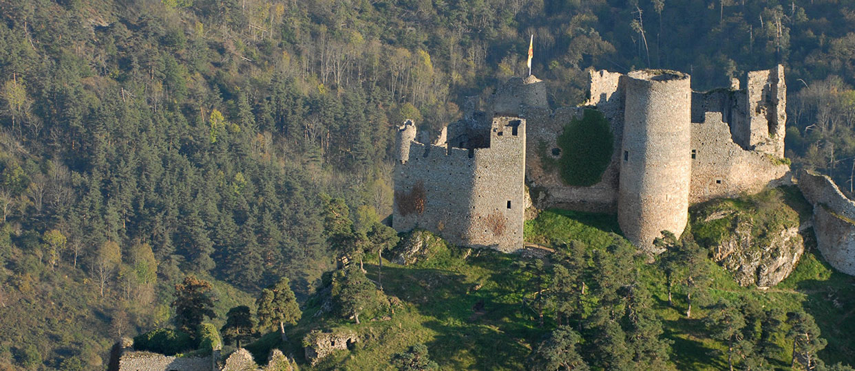 Le château de Couzan - La Diana